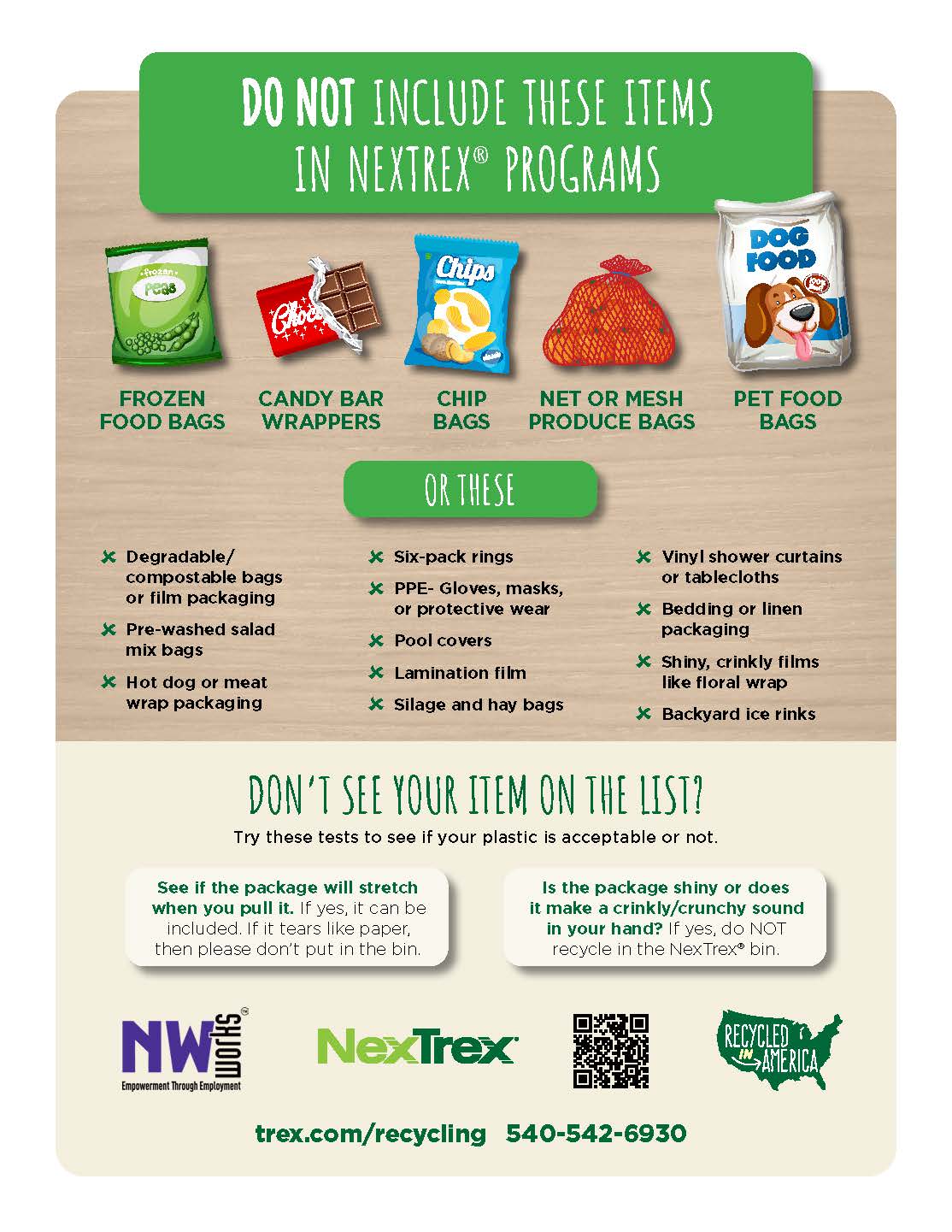 Trex Plastic Recycling | Sustainable Audubon